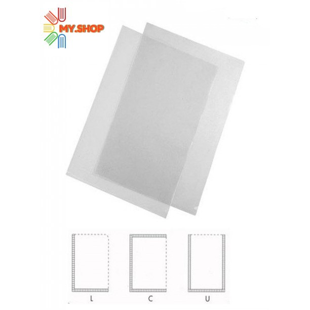 Clear Transparent U shape, C Shape, L Shape A4 Paper Folder / Holder ...