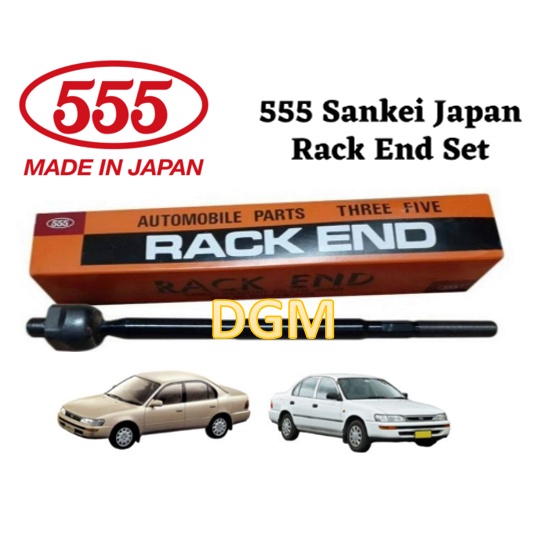 (2pc) Original 555 Japan Rack End Set SR-2961 for Toyota Corolla AE101 ...