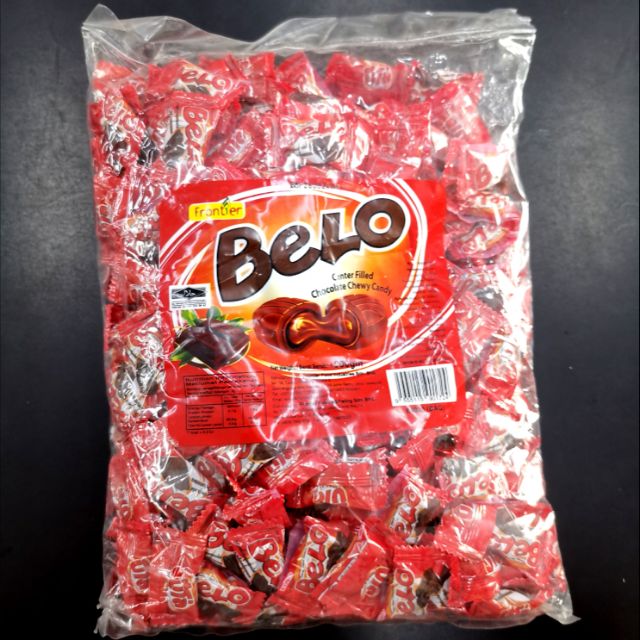 MEGA OFFER!!! BELO CHOCOLATE CHEWY CANDY LEBIH KURANG 900GM (300 PCS ...