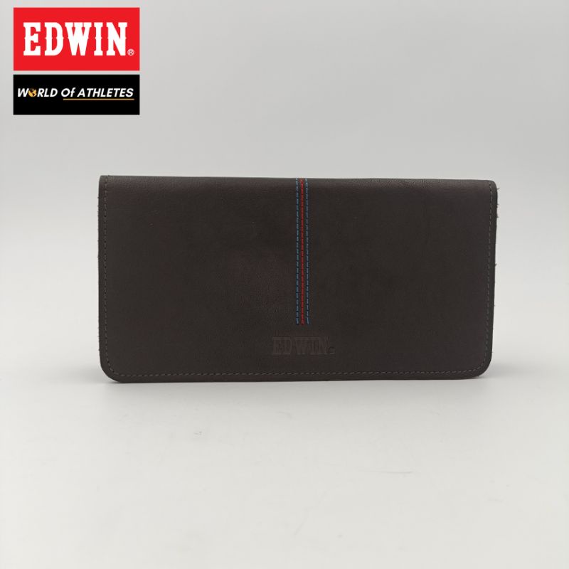 Original Edwin Leather Long Wallet (EWCS 30509) | Shopee Malaysia