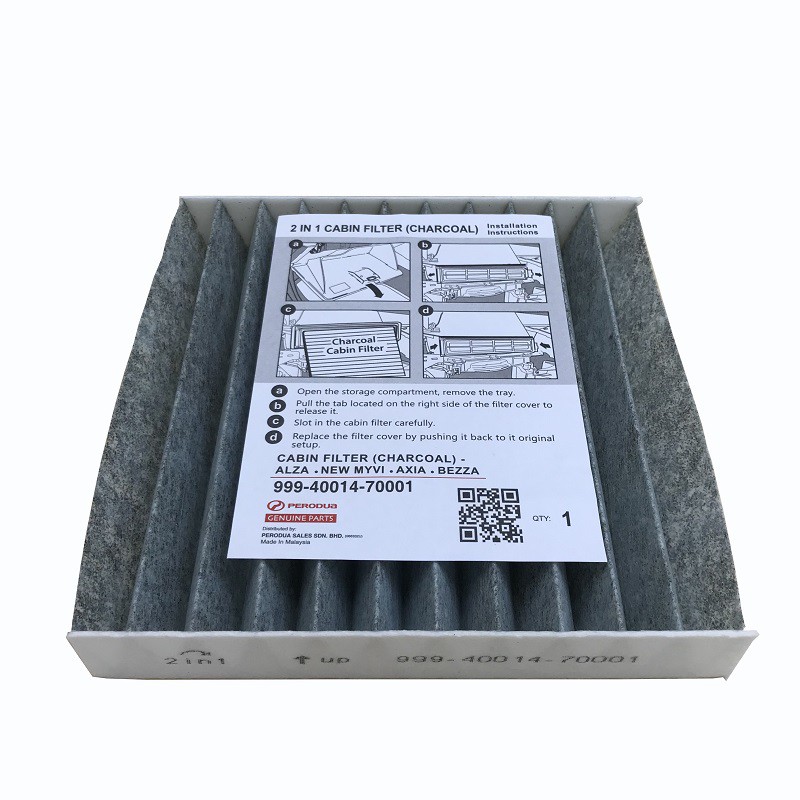 Original Perodua Bezza Aruz Alza Axia Myvi 2017 Carbon Cabin Air Filter ...