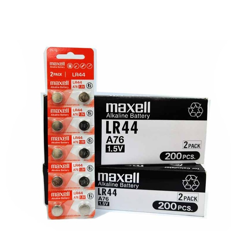 Wholesale Maxell [A76 | LR44] Micro Alkaline Battery (50pcs per box) | Shopee Malaysia