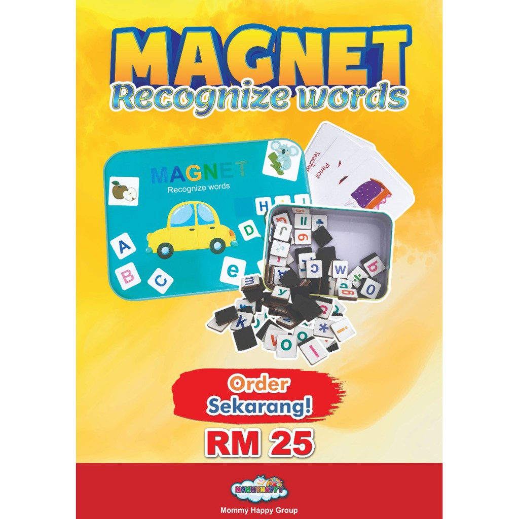 MAGNET RECOGNIZE WORDS | Shopee Malaysia