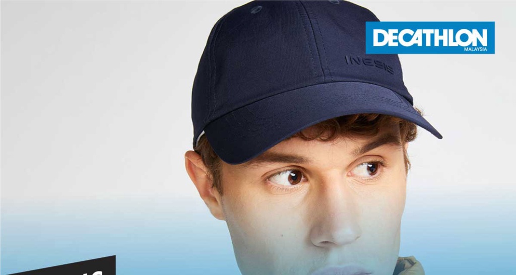 Decathlon Golf Cap (Stretchable) UV Protection Men / Women - Inesis ...