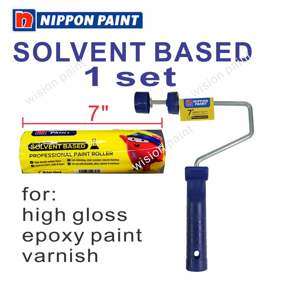 7 inch Solvent Based Roller Set ( 7 inch nippon solvent based roller ...