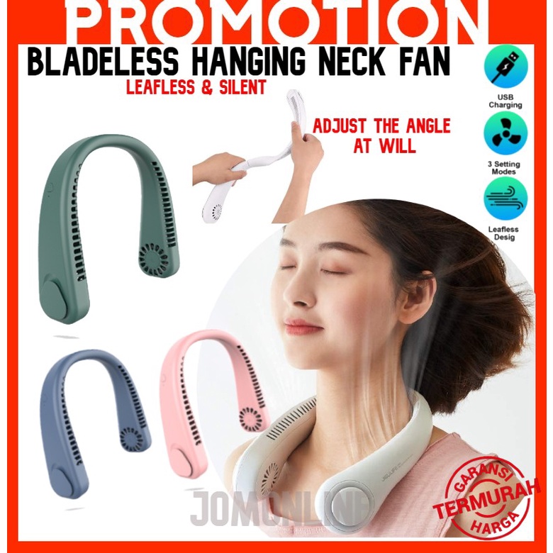 ~Ship From KL~ Portable Neck Fan Hands Free Bladeless Fan USB ...