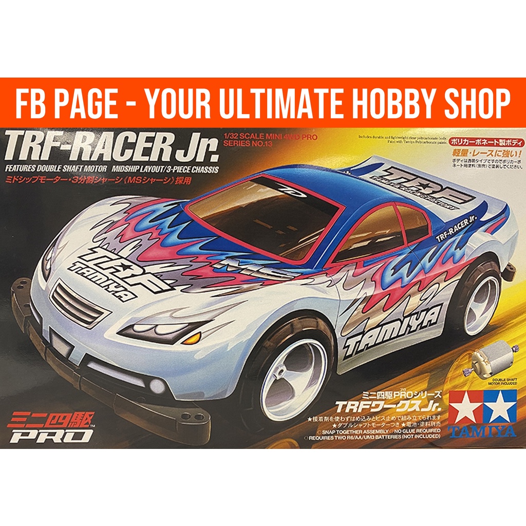 TAMIYA 18613 Mini 4WD Pro Series No.13 TRF-Racer Jr. | Shopee Malaysia