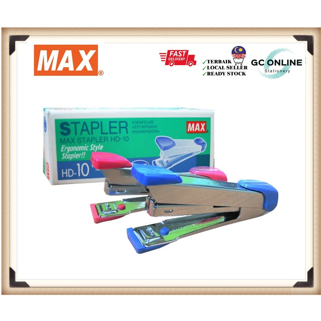 Max Stapler HD-10 / HD-10TD / Mesin Stapler | Shopee Malaysia