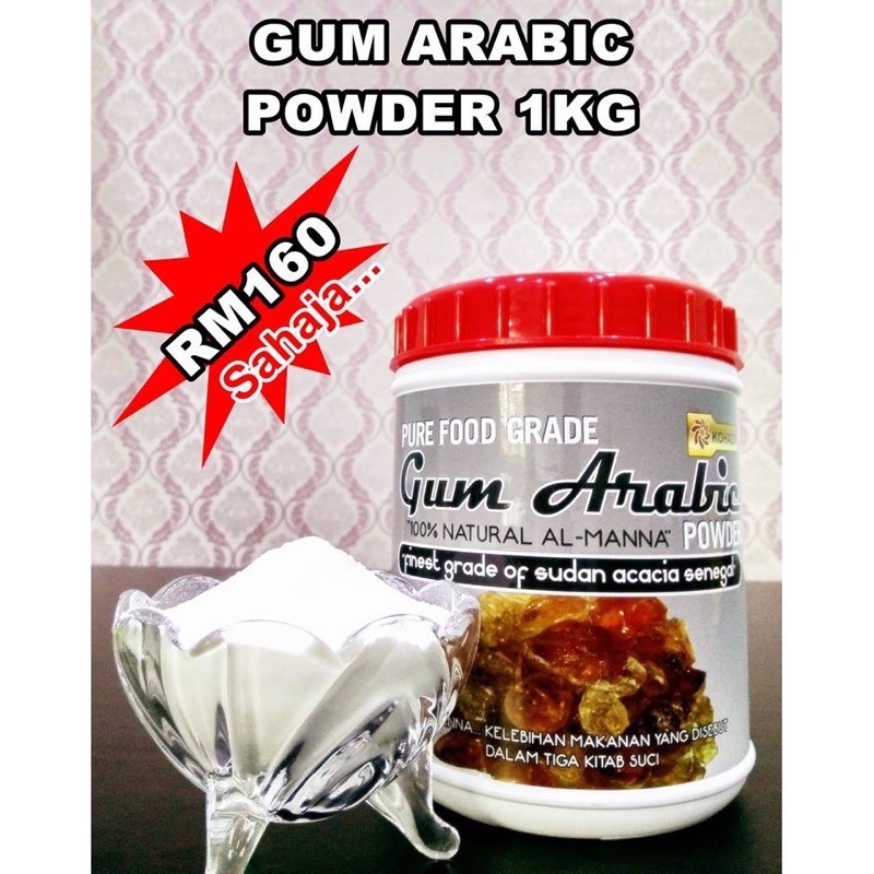 Kelebihan Arabic Gum Powder - terriploaty