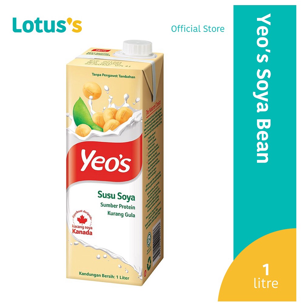 Yeo’s Soya Bean Milk 1L | Shopee Malaysia