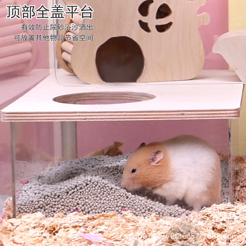 Hamster Acrylic Bathroom/ Hamster Toilet 亚克力浴室厕所 | Shopee Malaysia