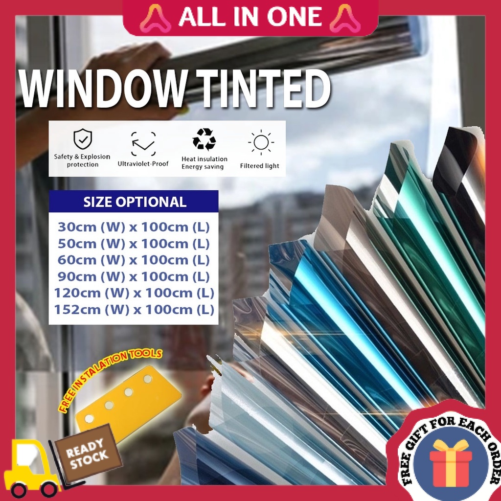 Allinone Tinted Window Film Solar Waterproof Tinted Rumah Tinted ...