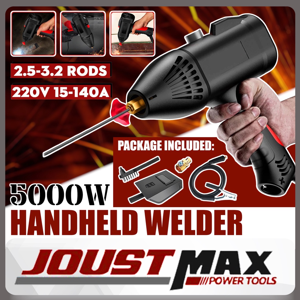 220V 5000W Handheld Portable Electric Arc Welding Machine Mini Full ...