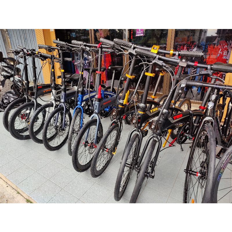 OFFER READY STOCK TRS TOPAZ FOLDING BIKE SHIMANO 8 SPEED (20 INCI ...