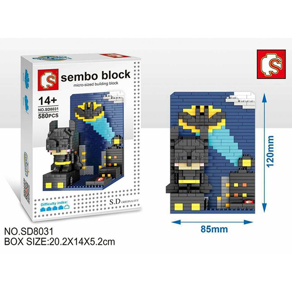 Batman Superhero Nanoblock | Shopee Malaysia