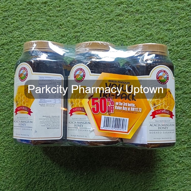CFO Organic Acacia Honey 3x1kg 0696 | Shopee Malaysia