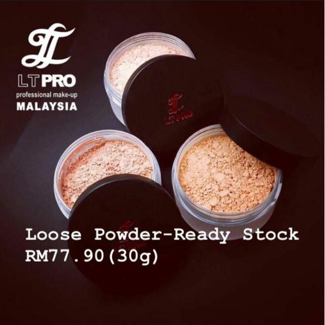 (READY STOCK)ORIGINAL LT PRO LOOSE POWDER ( BEDAK TABUR) 30Gr | Shopee ...