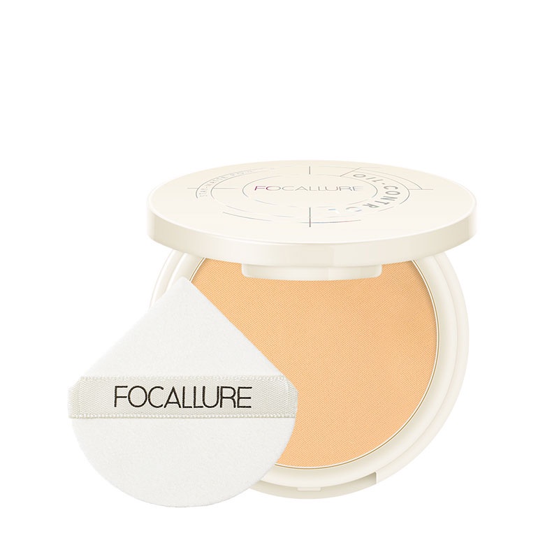 Focallure Oil Control Stay Matte Powder Makeup Pressed Powder | Shopee ...