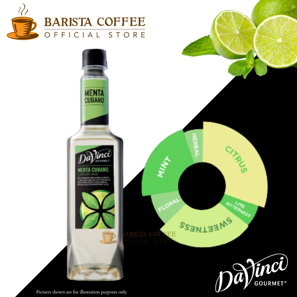 DaVinci Gourmet Menta Cubano Syrup - Virgin Mojito Syrup | Shopee Malaysia