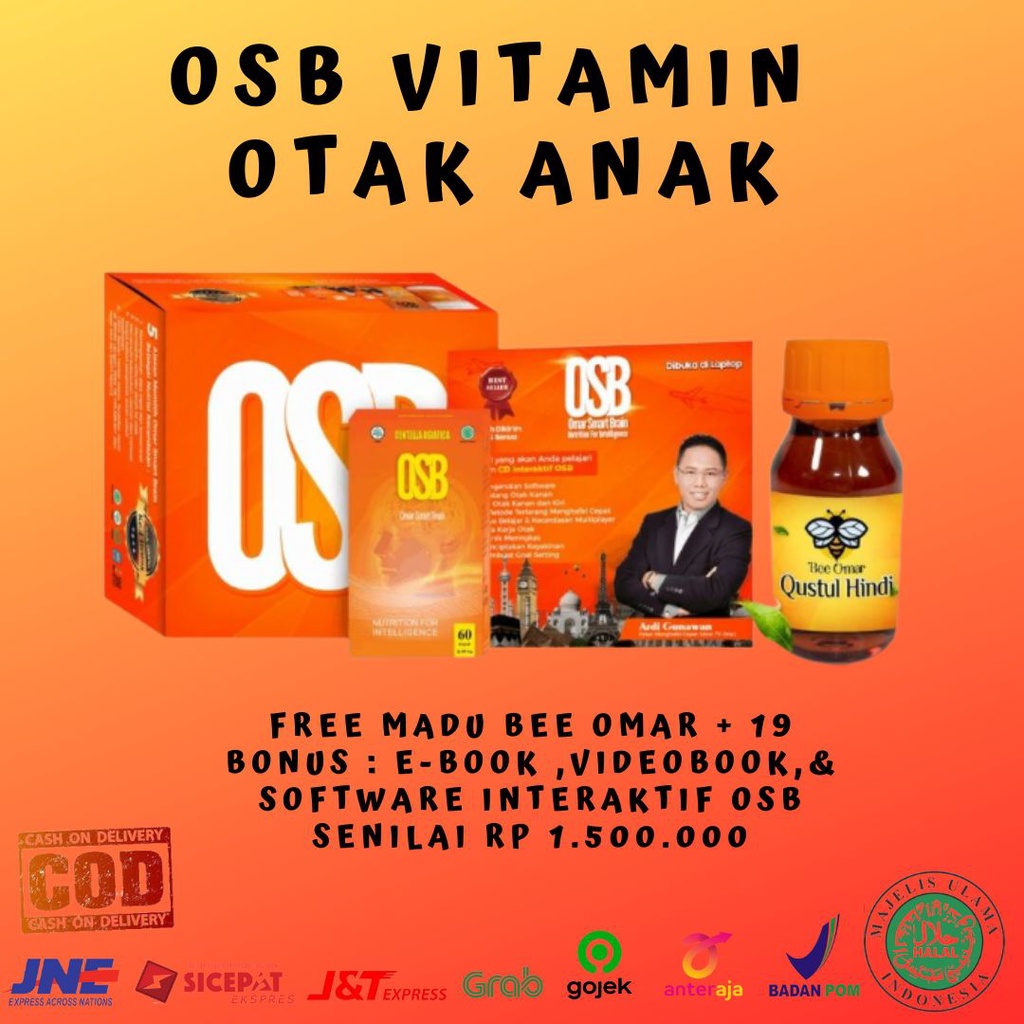 Osb VITAMIN Children And Adults Of ORIGINAL SMART OMAR Contents 60 ...