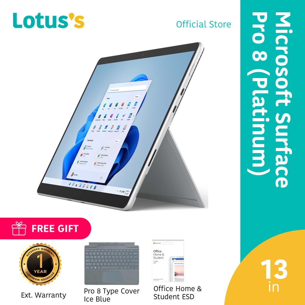 Microsoft Surface Pro 8 Price in Malaysia & Specs - RM6490 | TechNave