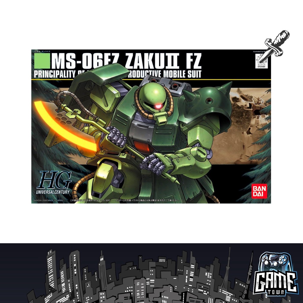 Bandai HG UC 1/144 087 MS-06FZ Zaku II FZ | Shopee Malaysia