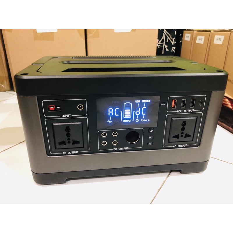 Portable Power Box build in 500W Inverter 140AH/520WH | Shopee Malaysia