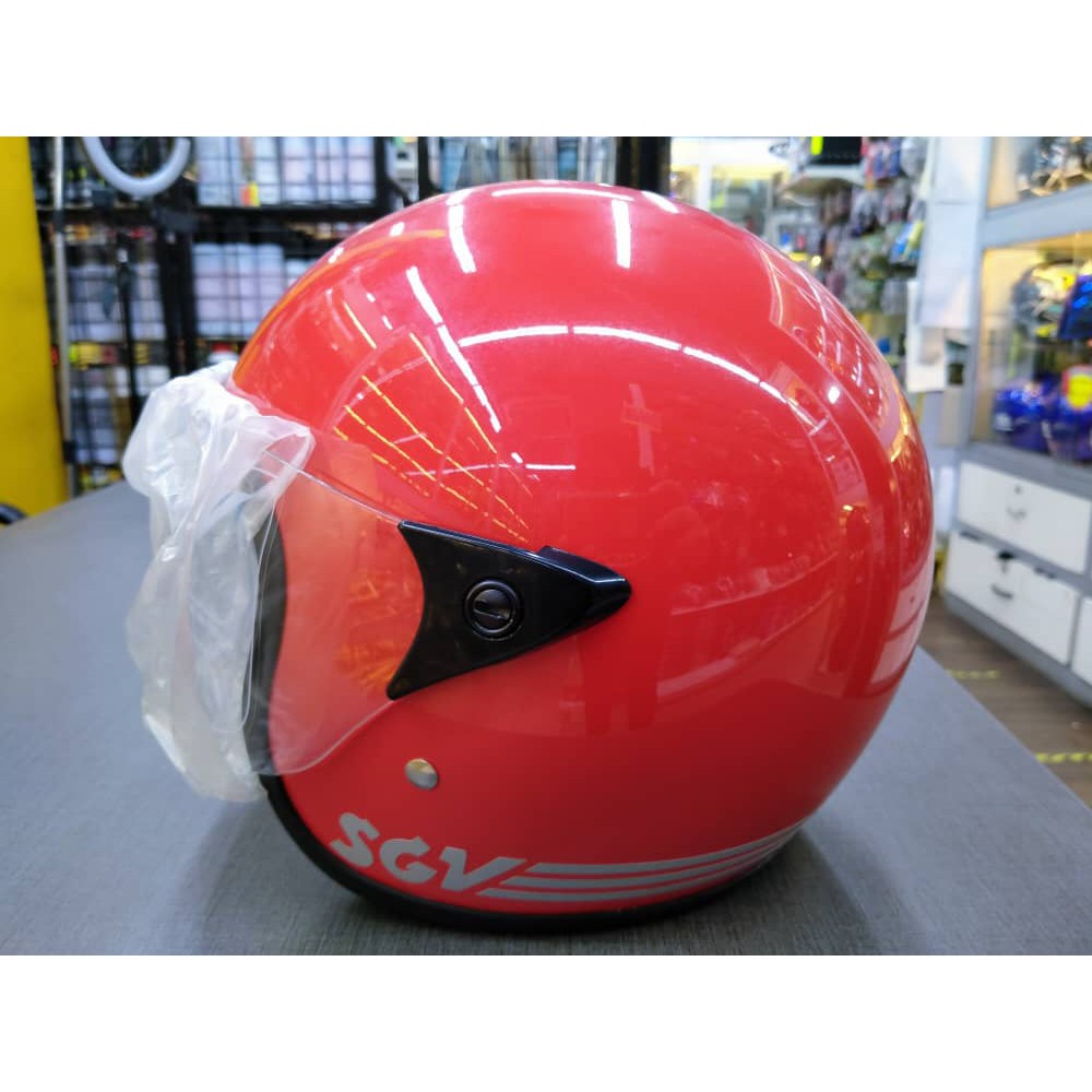 SGV KIDS HELMET WITH VISOR 100% ORIGINAL | Shopee Malaysia