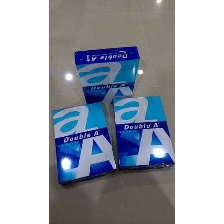 A4 Double A Premium Plain White Paper 80gsm 500pieces Kertas Putih a4 ...