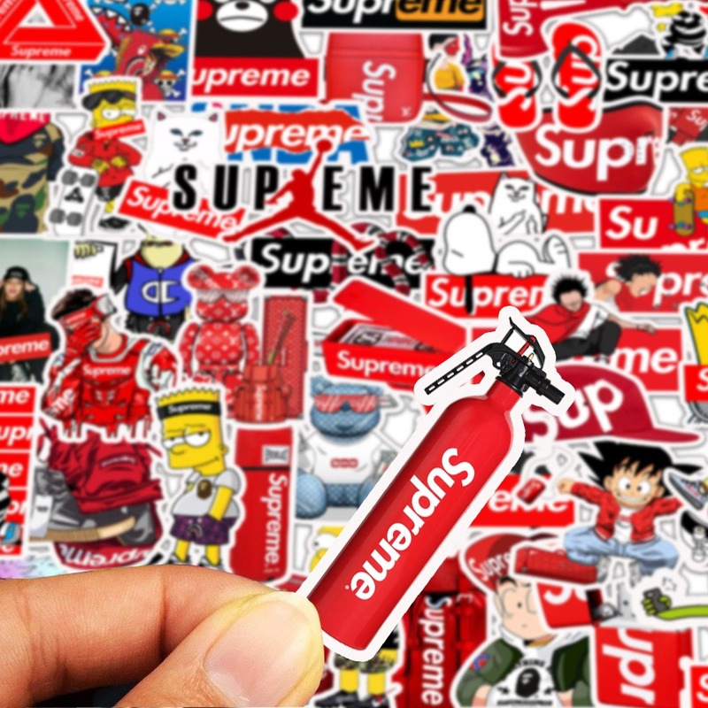 021 50Pcs Supreme Graffiti Sticker Vinyl Decal Luggage Laptop ...