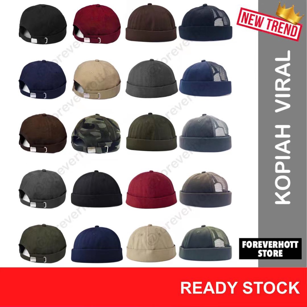 KOREAN STYLE Topi Kopiah Viral trend baru modern Peci MikiHat topiah ...