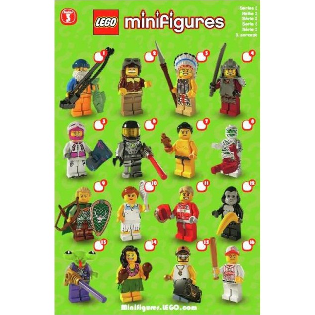 LEGO 8803 Series 3 CMF | Shopee Malaysia