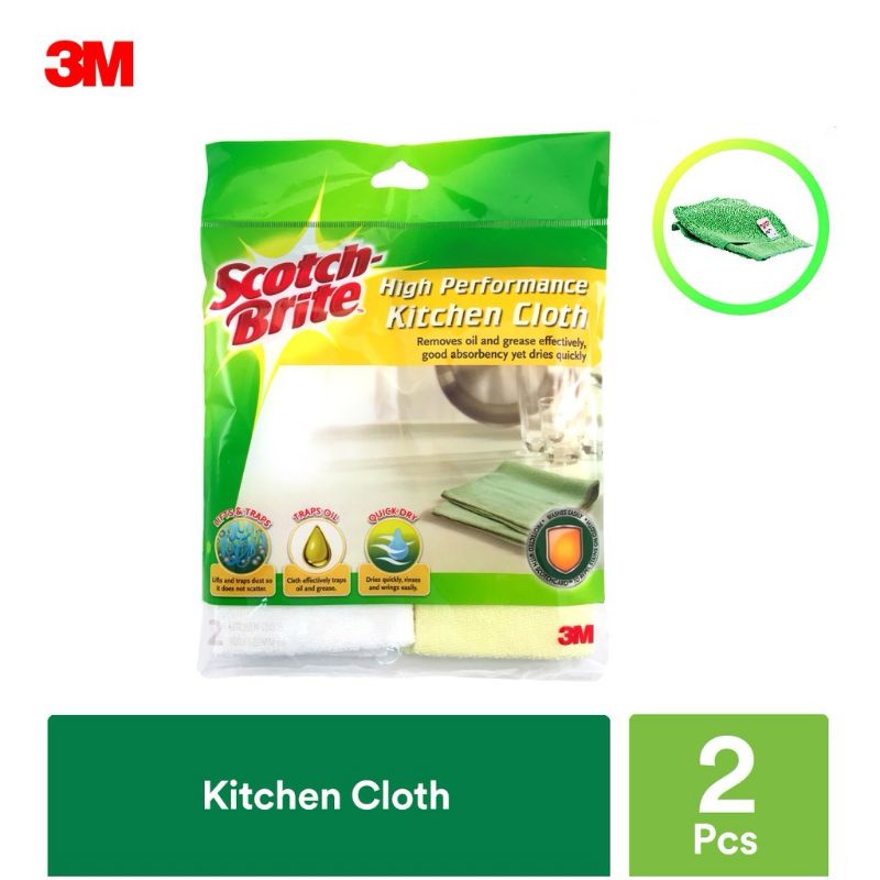 3M Scotch Brite High Performance Cloths ( Kitchen Cloth / Dusting Cloth ...