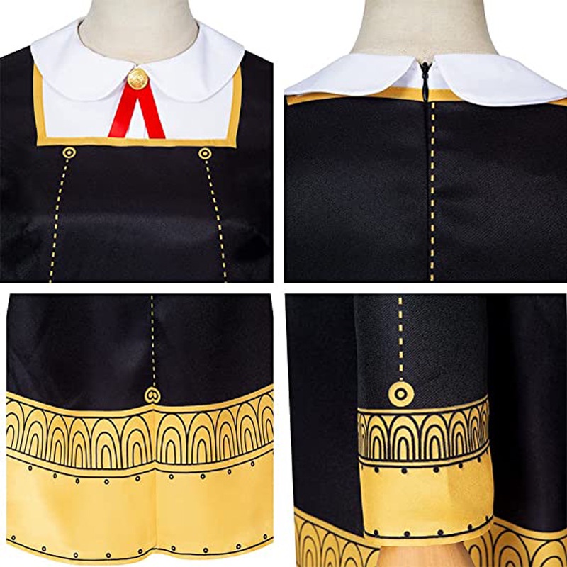 Anime Spy x Family Costume Loid Forger Yor Forger Anya Cosplay Costume ...
