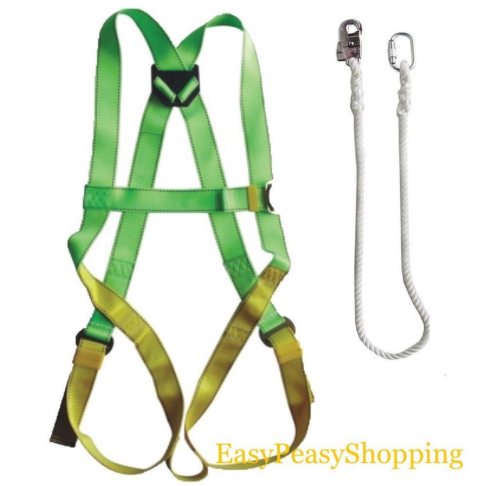 Heavy Duty Parachute Type Safety Belt Full Body Hardness With Buckle ...