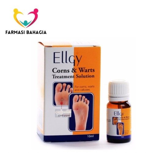 ELLGY CORNS AND WARTS TREATMENT SOLUTION 10ML | Shopee Malaysia
