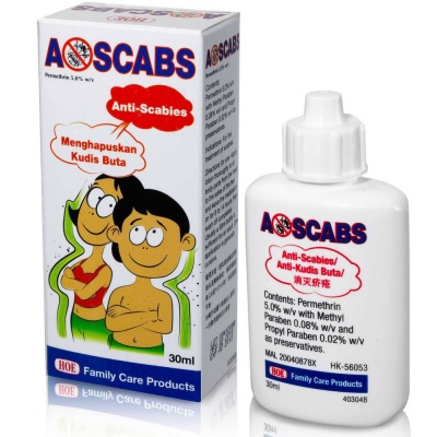 A -Scabs (Anti Scabies) Lotion 30ml | Shopee Malaysia