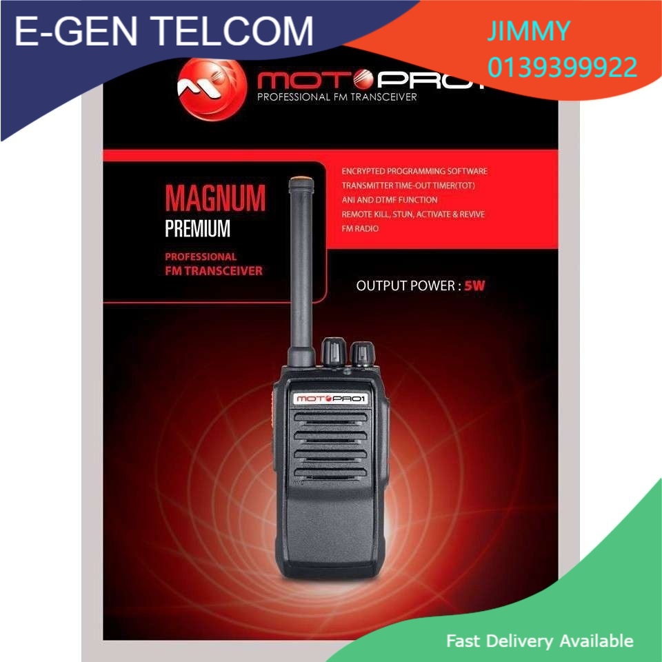 ORIGINAL MOTOPRO1 MAGNUM PREMIUM TWO WAY RADIO WALKIE-TALKIES | Shopee ...