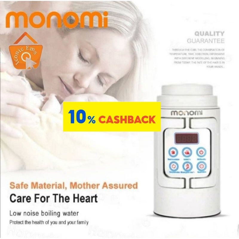 Monomi Automatic Portable Electric Kettle Mini Cook Pot 700ml | Shopee ...