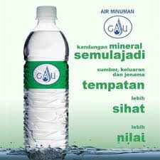 AIR MINERAL GAU 600ML ORIGINAL DARI KILANG (BY BOTOL) [MAKSUMUM ORDER ...