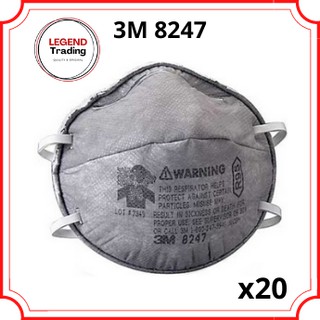 3M 8247 & 8246 R95 Mask Particulate Respirator | Shopee Malaysia