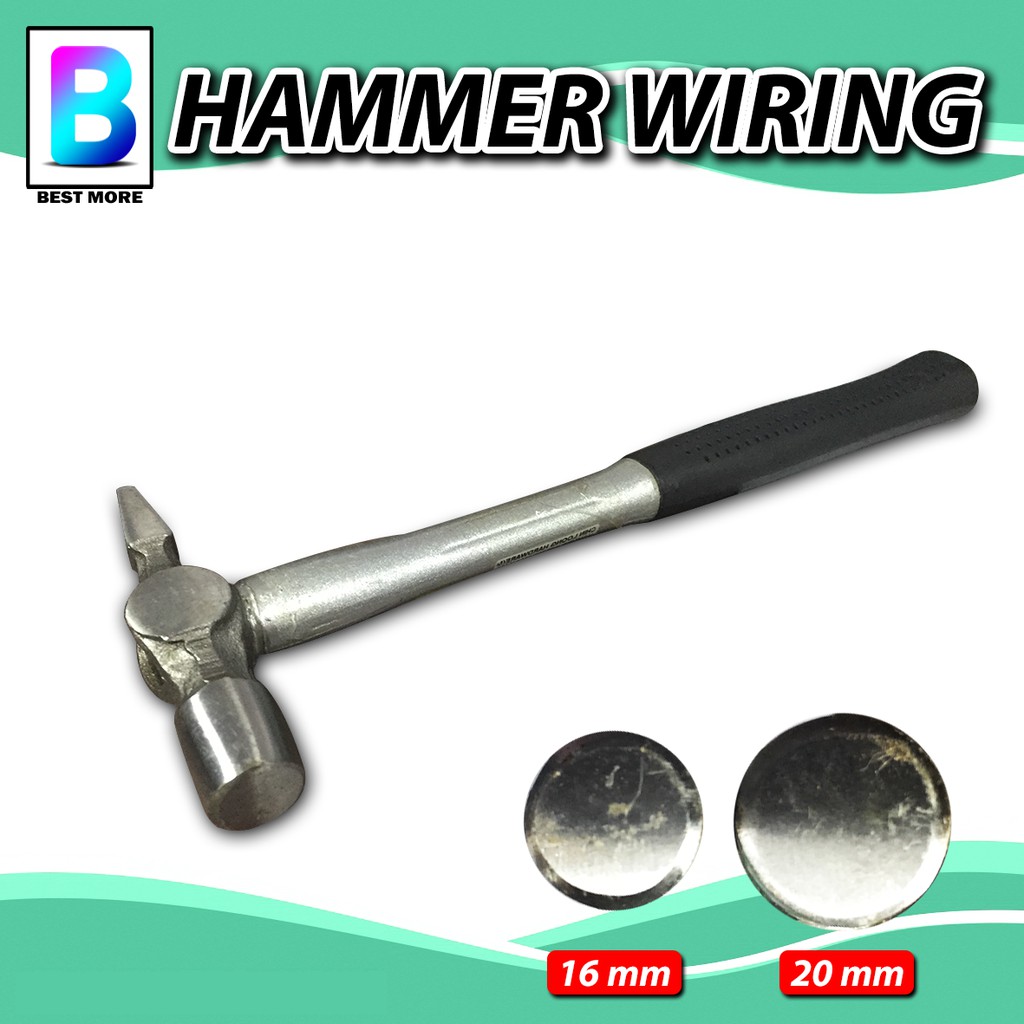 MARKSMAN 16 / 20mm Fibre Wiring Hammer | Shopee Malaysia
