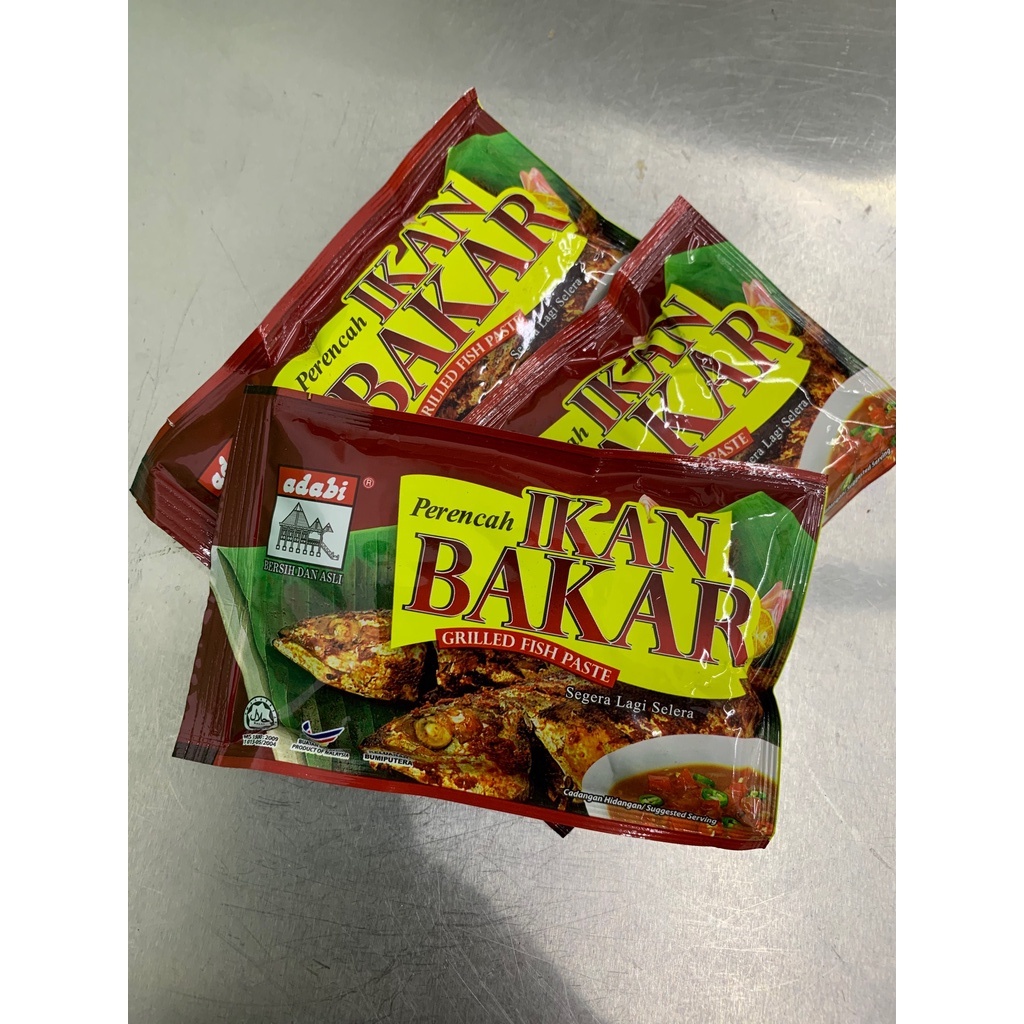 [READY STOCK] ADABI PERENCAH IKAN BAKAR 70G | Shopee Malaysia