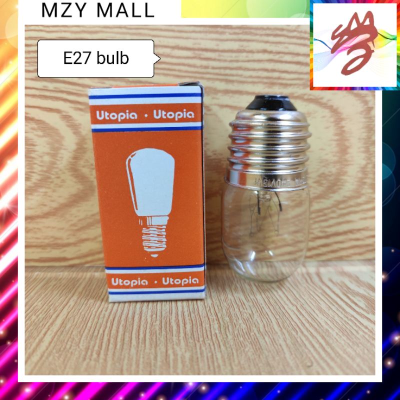 Utopia 15W E27 Mini Bulb/ Mini Mentol Lampu (1pcs) | Shopee Malaysia