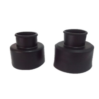 Toilet WC Black Rubber Cone For Lower Level Cistern Pipe & RUBBER SPUD ...