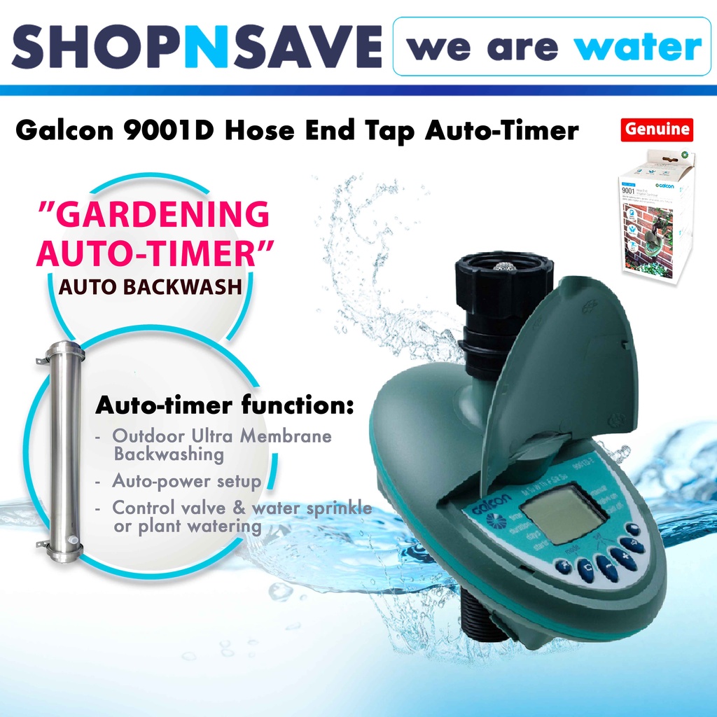 SHOPNSAVE GALCON Auto Timer, Gardening Auto Timer, Galcon 9001D Hose ...