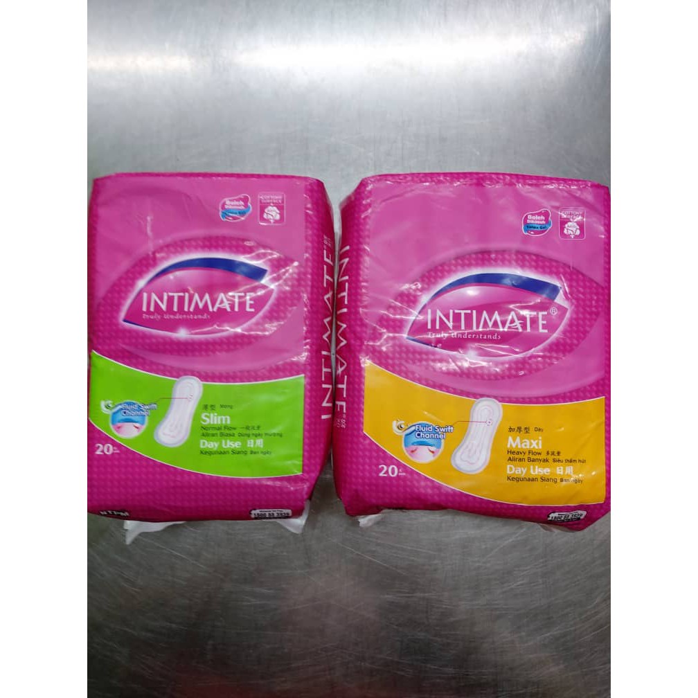 Intimate Maxi Day 20 Pads / Slim Day 20 Pads ( 230mm) | Shopee Malaysia