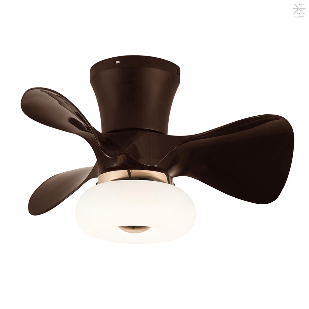 Modern Simple Ceiling Fan with Lamp 3 Color Light 3 Speed Wind Fan ...