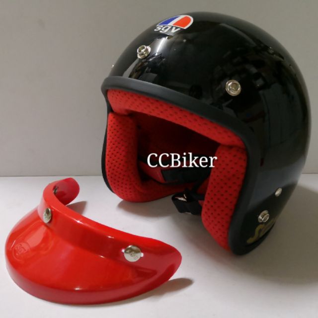 SGV helmet (Black Red) special edition | Shopee Malaysia