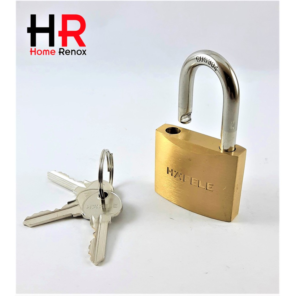Brass Padlock Hafele | Shopee Malaysia